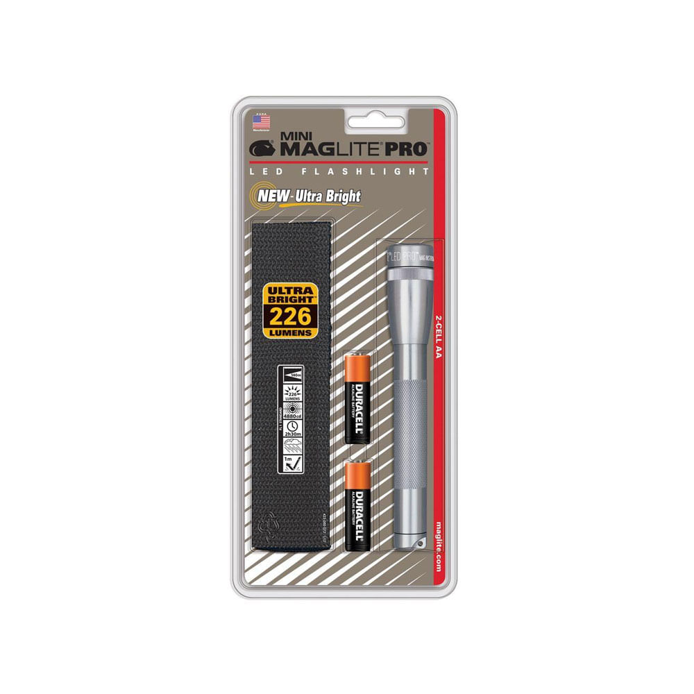 Mini linterna 2AA Gris LED Pro Maglite