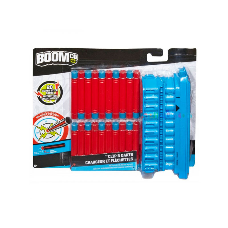 BoomCo Clip y Dardos Mattel