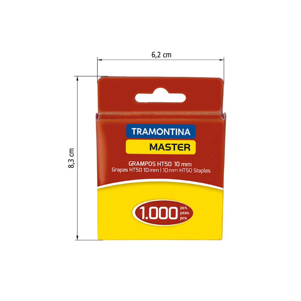 Conjunto de Grapas T-50 10mm