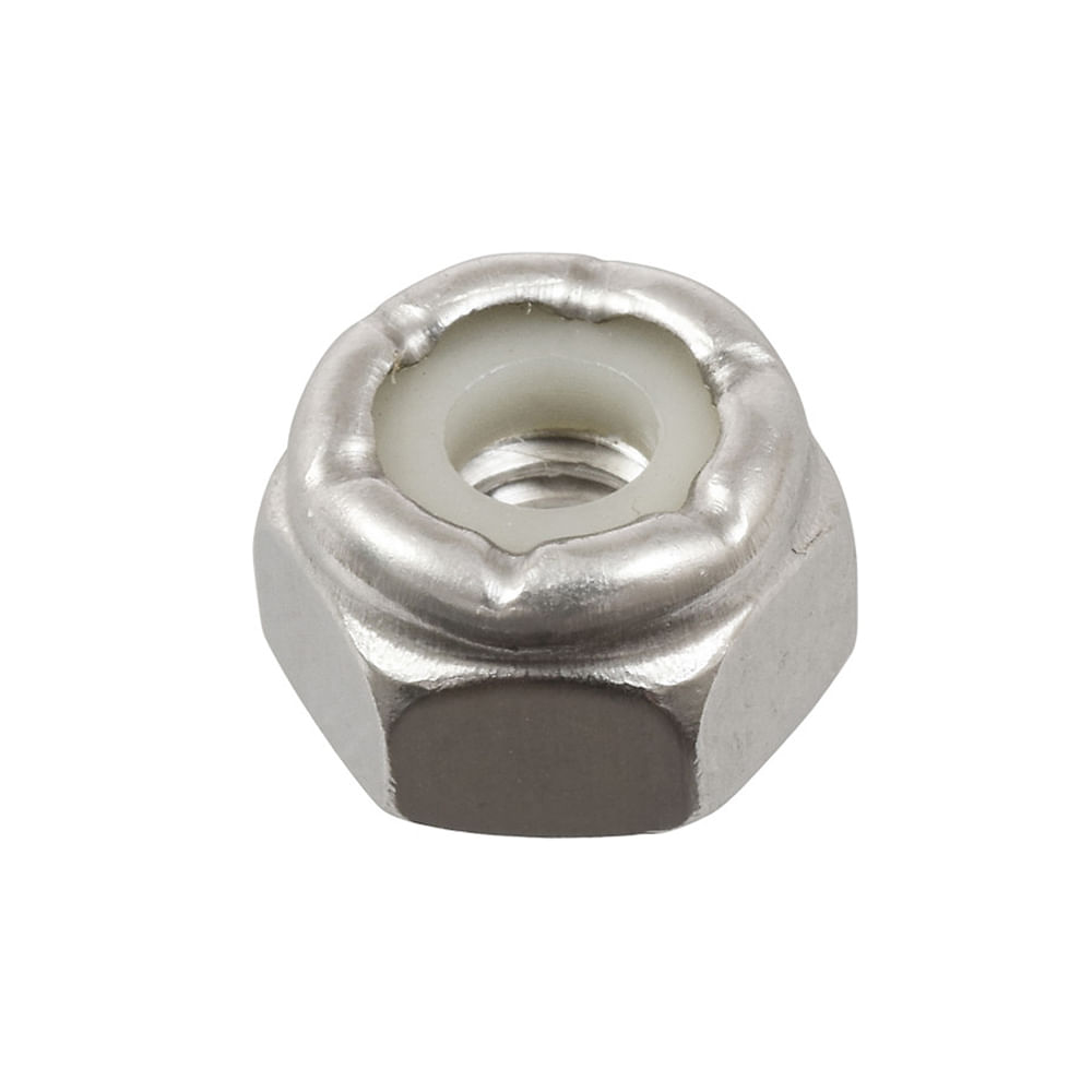 Tuercas de seguridad 8-32" acero inox