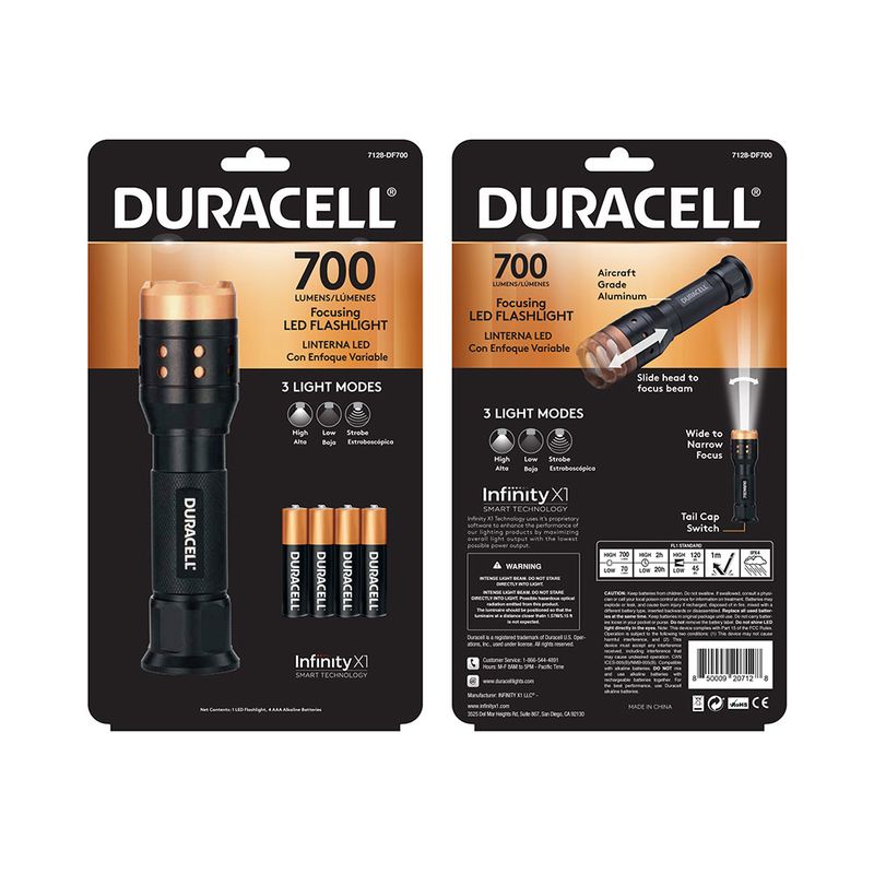 Linterna Led De Enfoque 700 Lúmenes