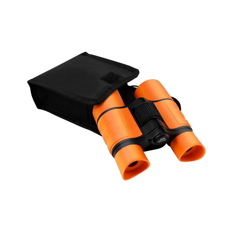 Binoculares mira los animales