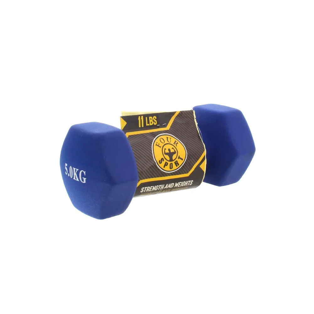 Pesa p/ejercicio 5kg azul