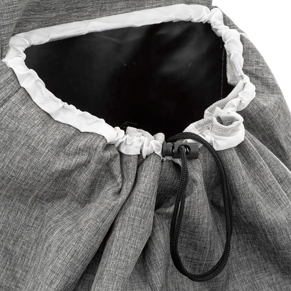 Carro de Compras color Gris con ruedas Oreo