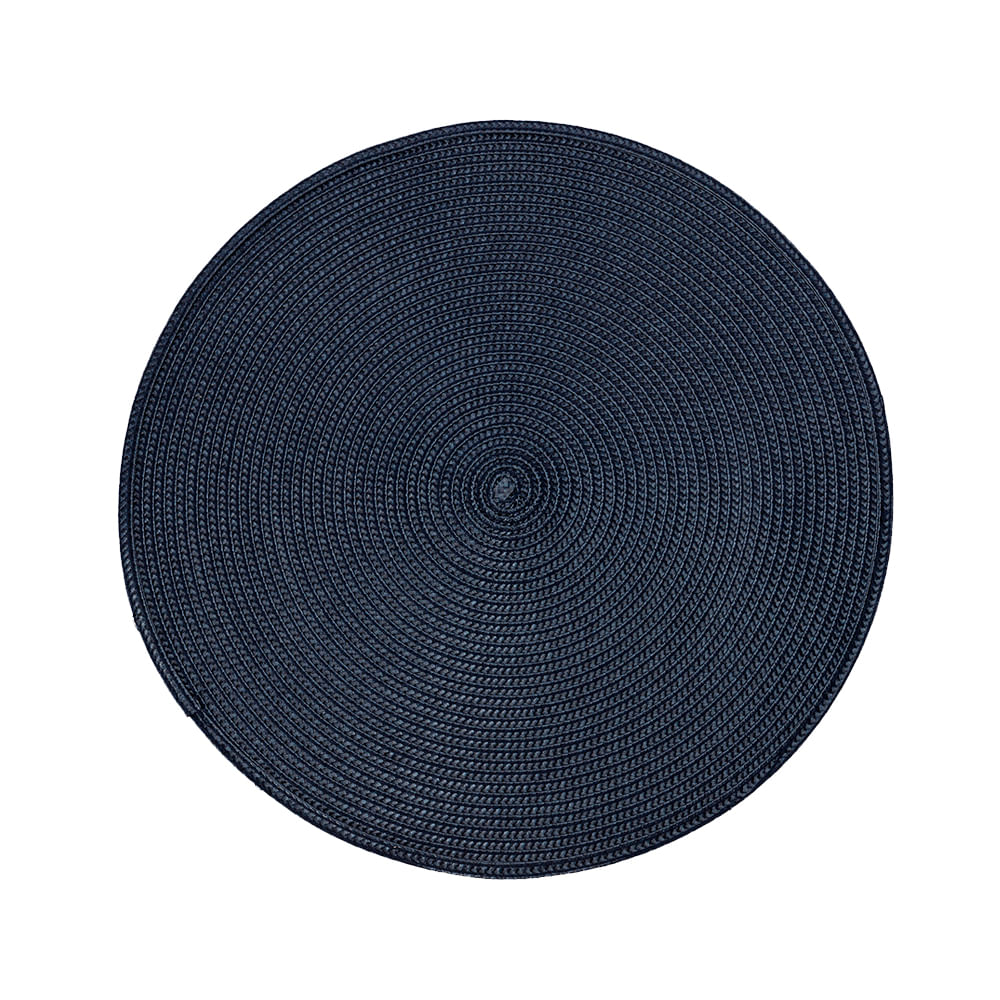 Individual redondo 38cm gris