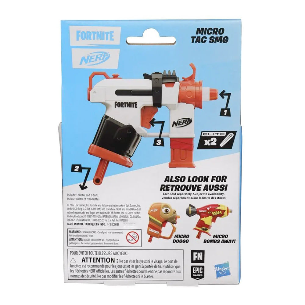 Nerf MicroShots Fortnite Micro Tac