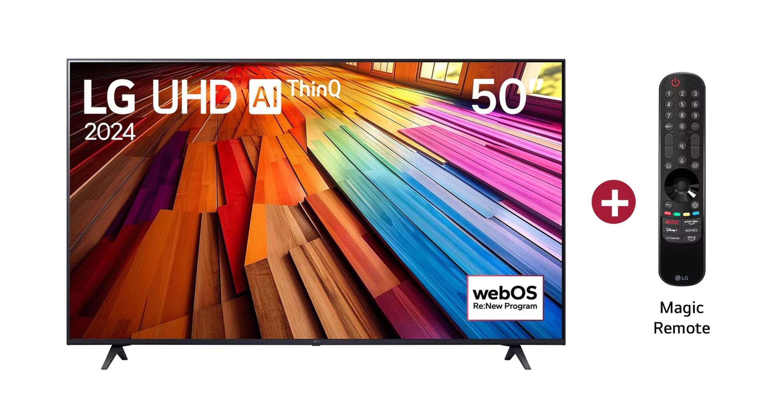 Tv Lg 50" UT8050 UHD Ai Thinq, 4K Smart