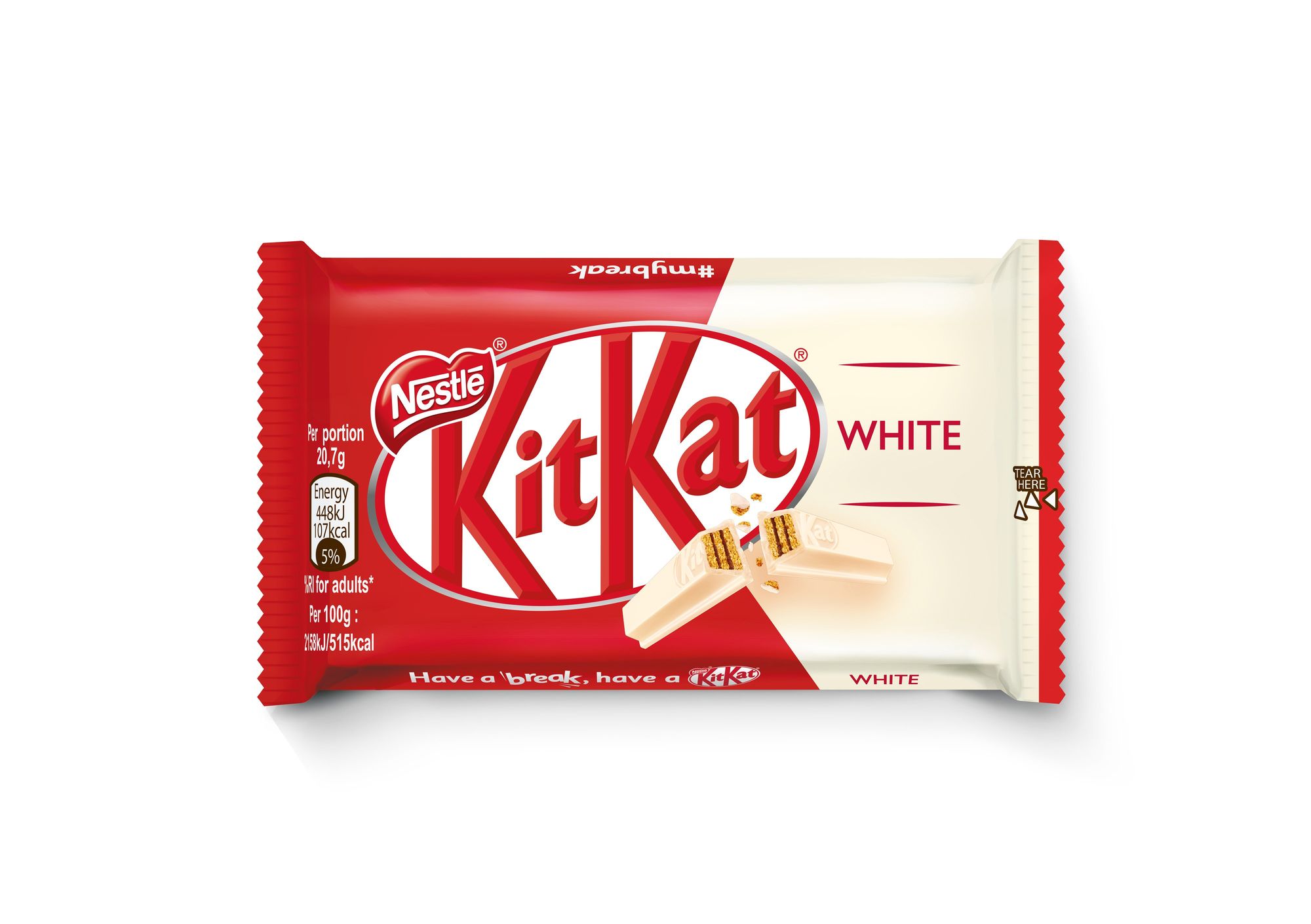 Kit kat white 4fngr 4(24x41.5g)