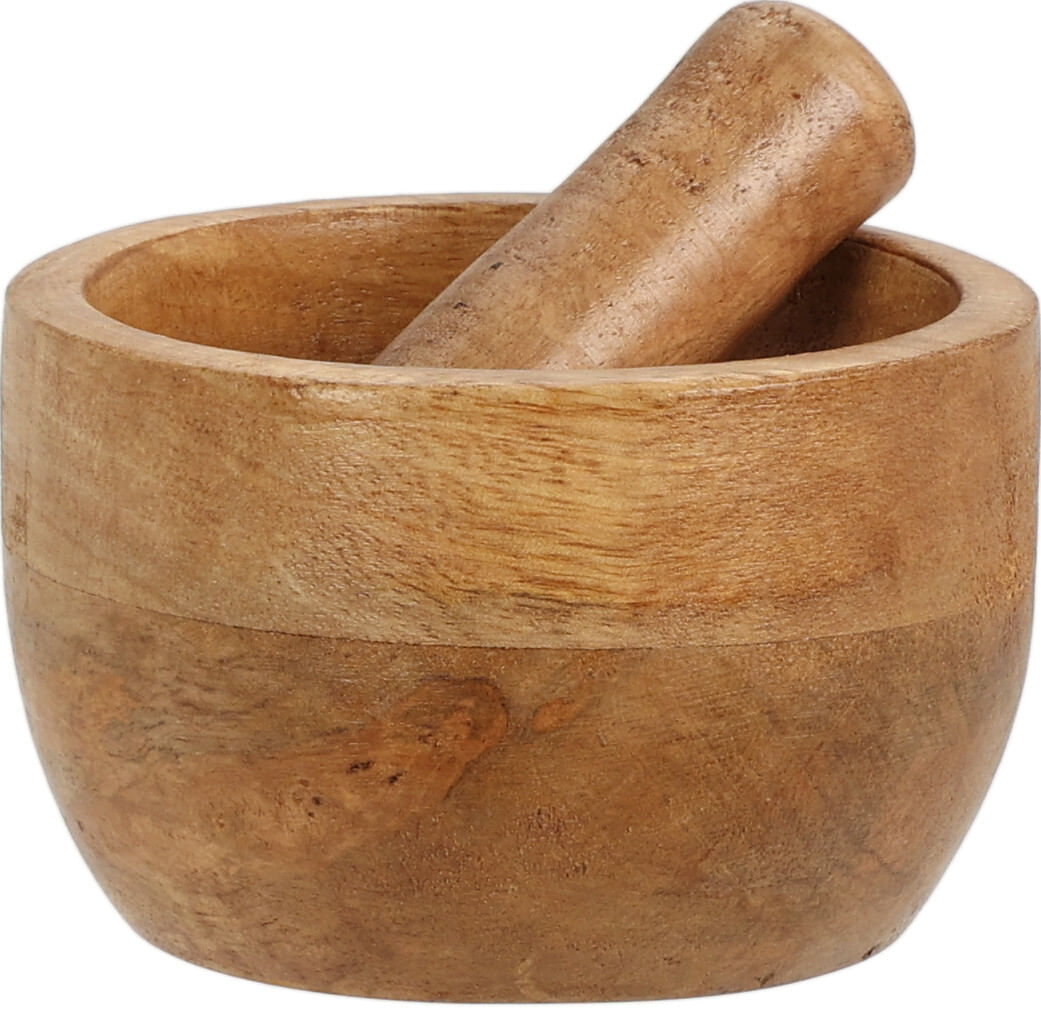 Mortero de madera 10cm