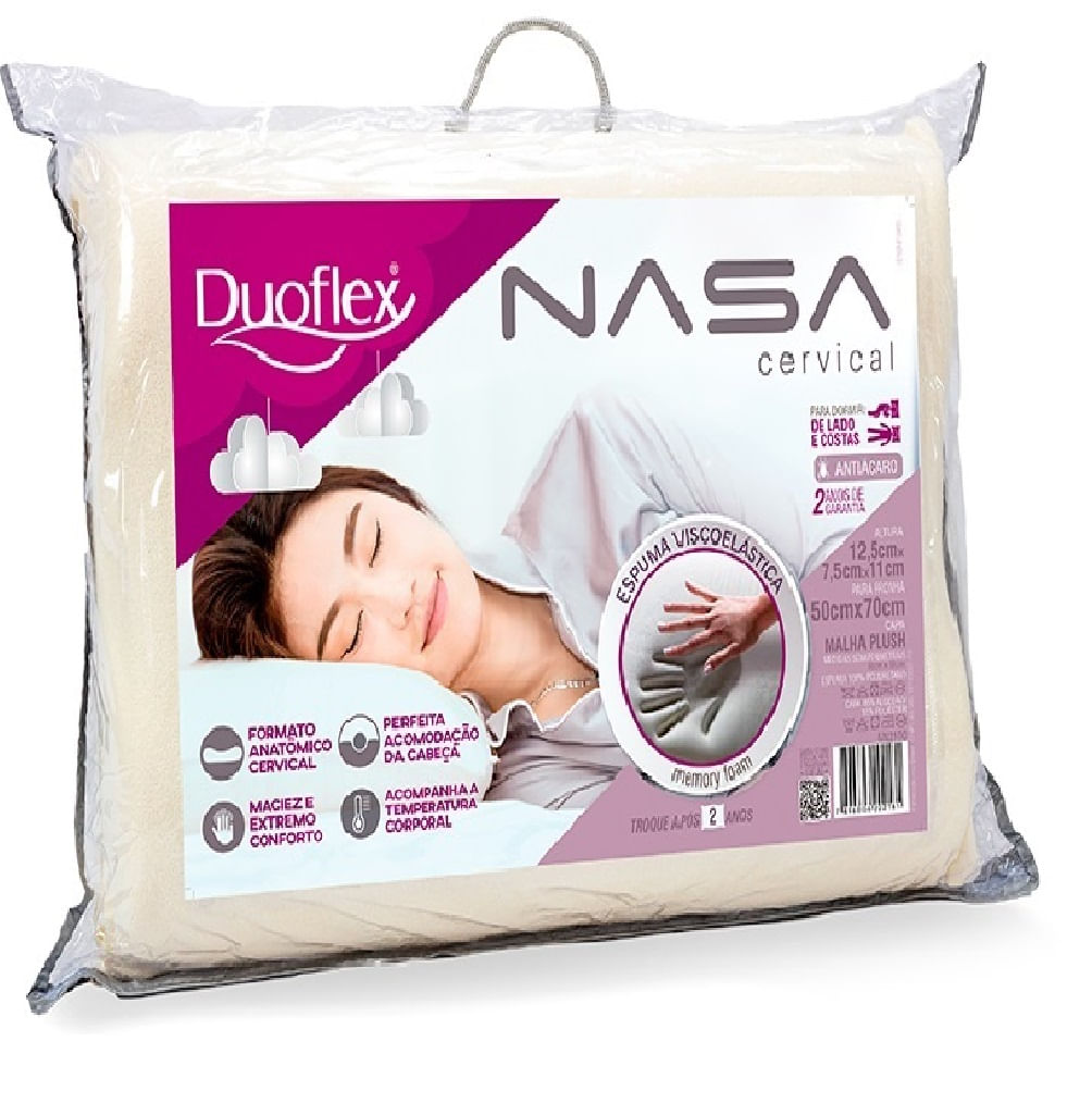 ALMOADA NADA CERVICAL 50 x 70