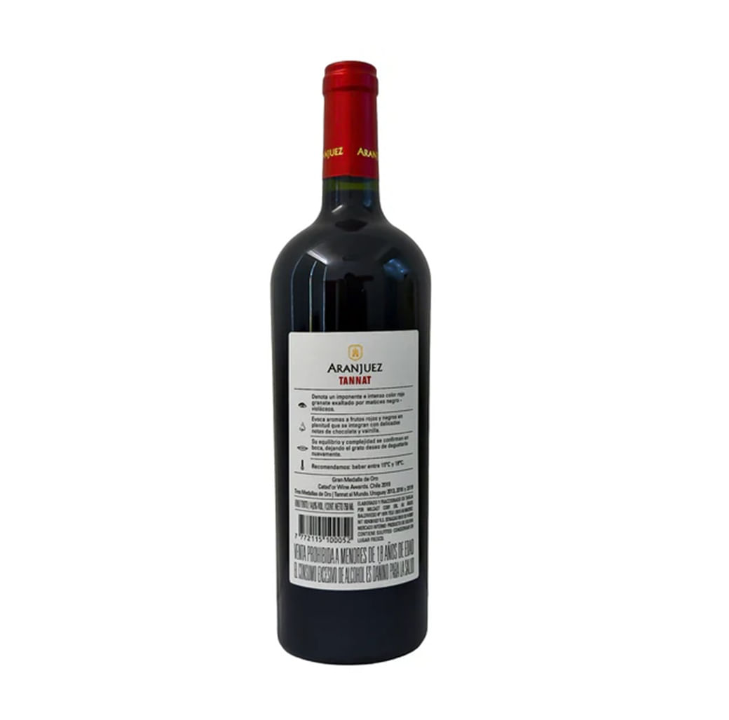 Vino Aranjuez Tannat 750 ml