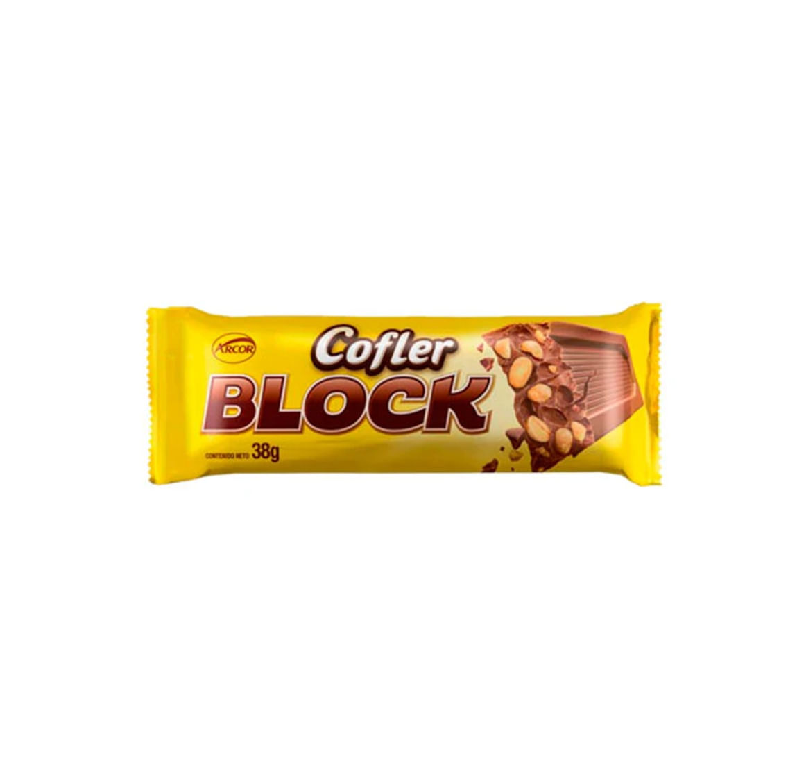 Chocol.cofler block 38gr