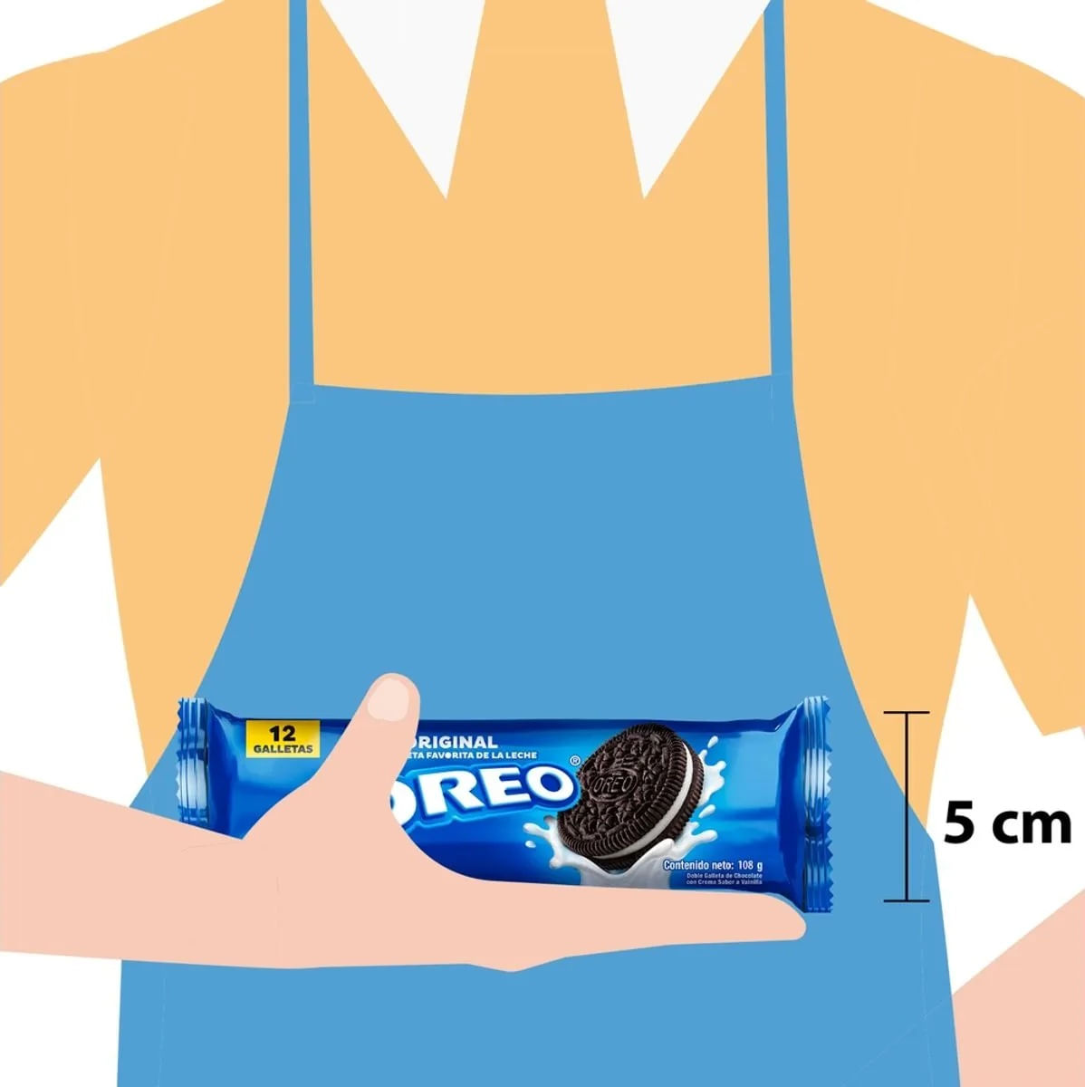Galleta oreo tubo 108 gr