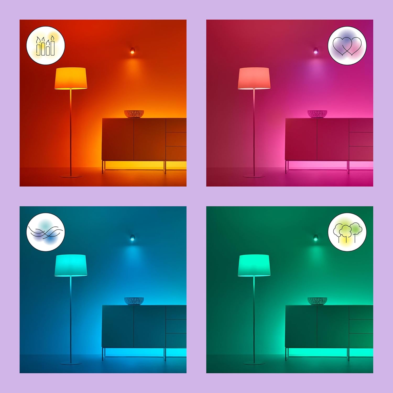 Lamp wiz wifi color gu10 led 4.9w