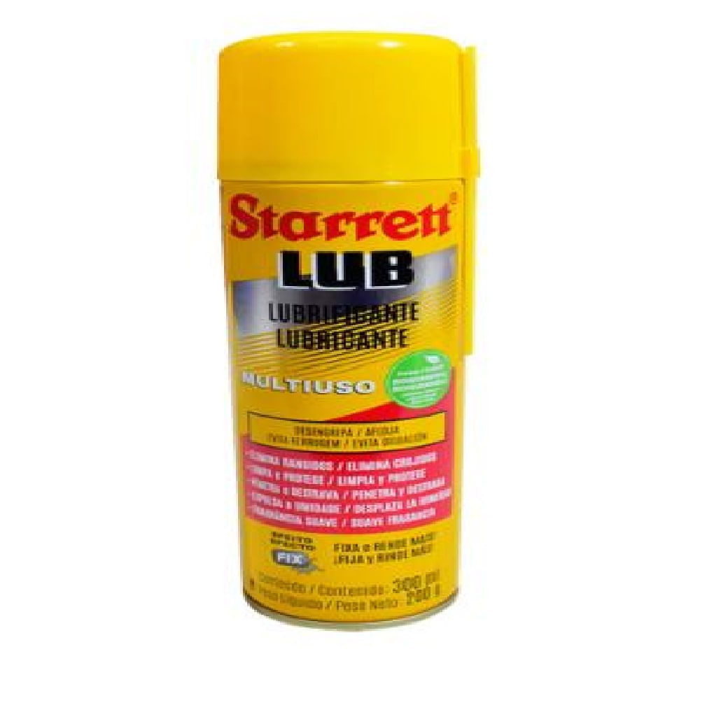 Aceite lubricante multiuso lube - s-lub300 - 300 ml - starrett