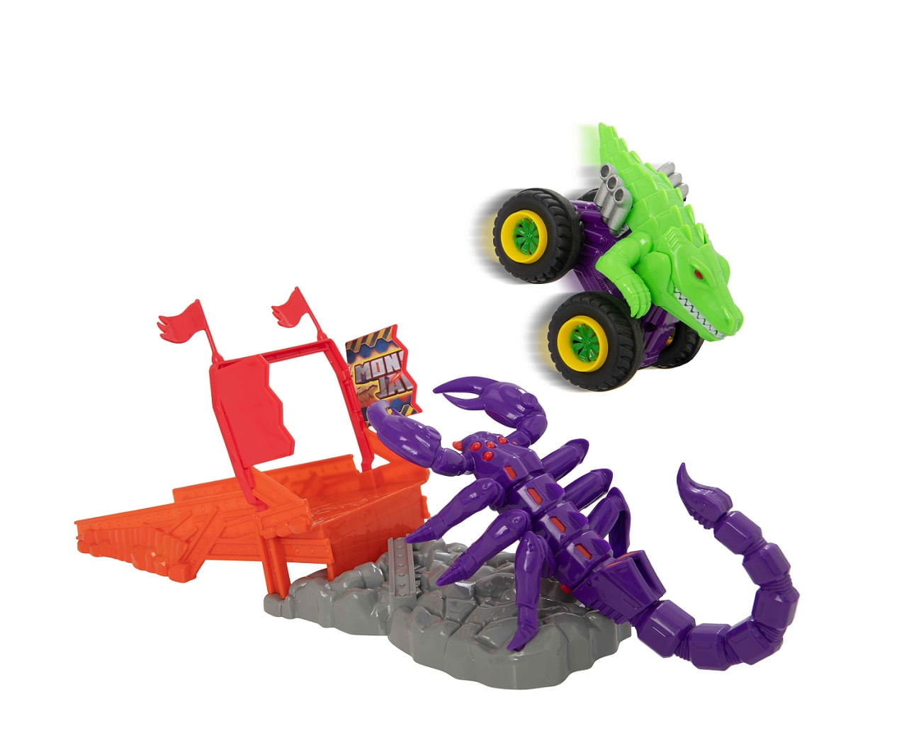 Tmz monster jaws ataque escorpion