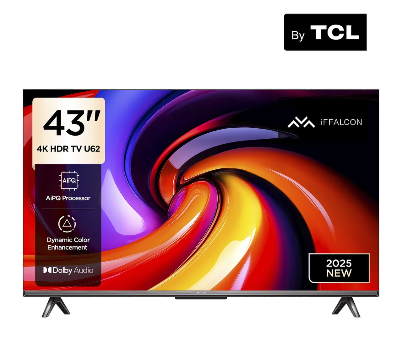Televisor plano 43'' Smart 4k Google Tv Iffalcon