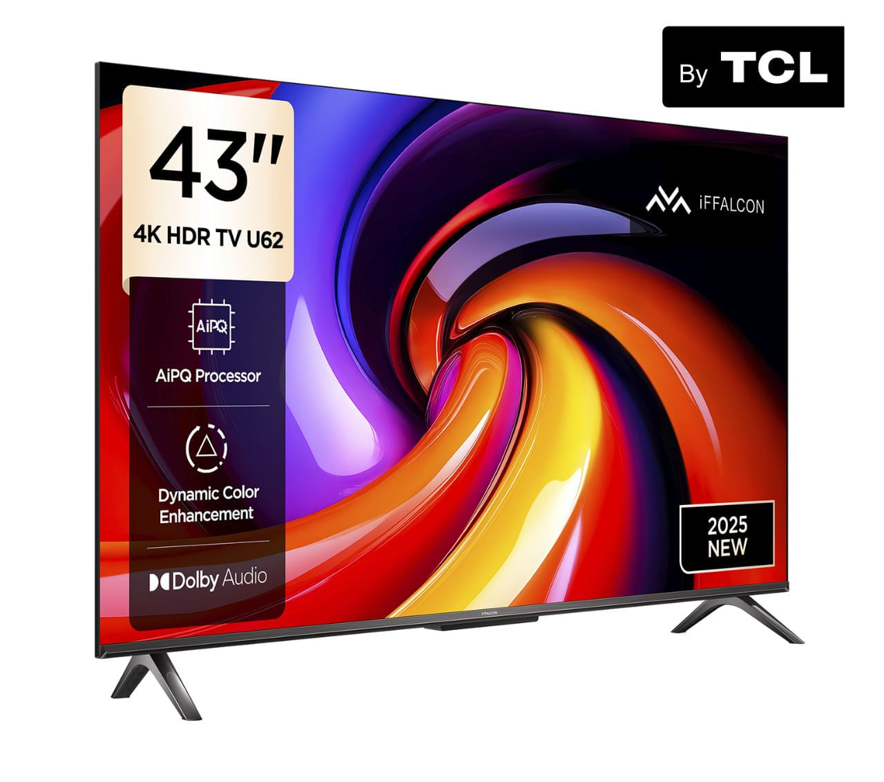 Televisor plano 43'' Smart 4k Google Tv Iffalcon