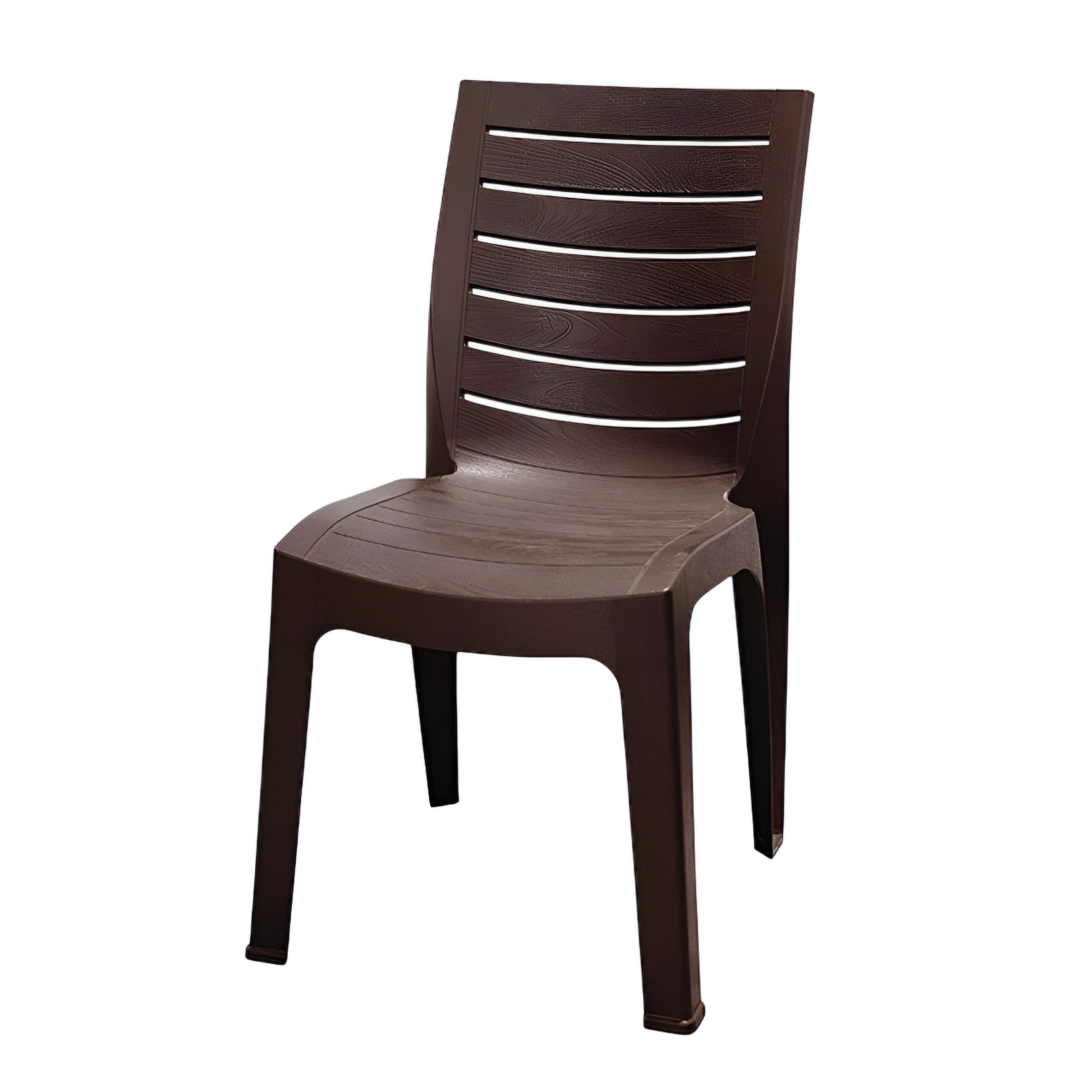 Silla roble sin brazos